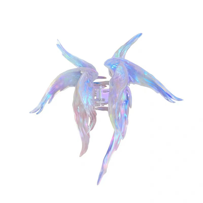 Angel wings hair claw within Pearl Shinning